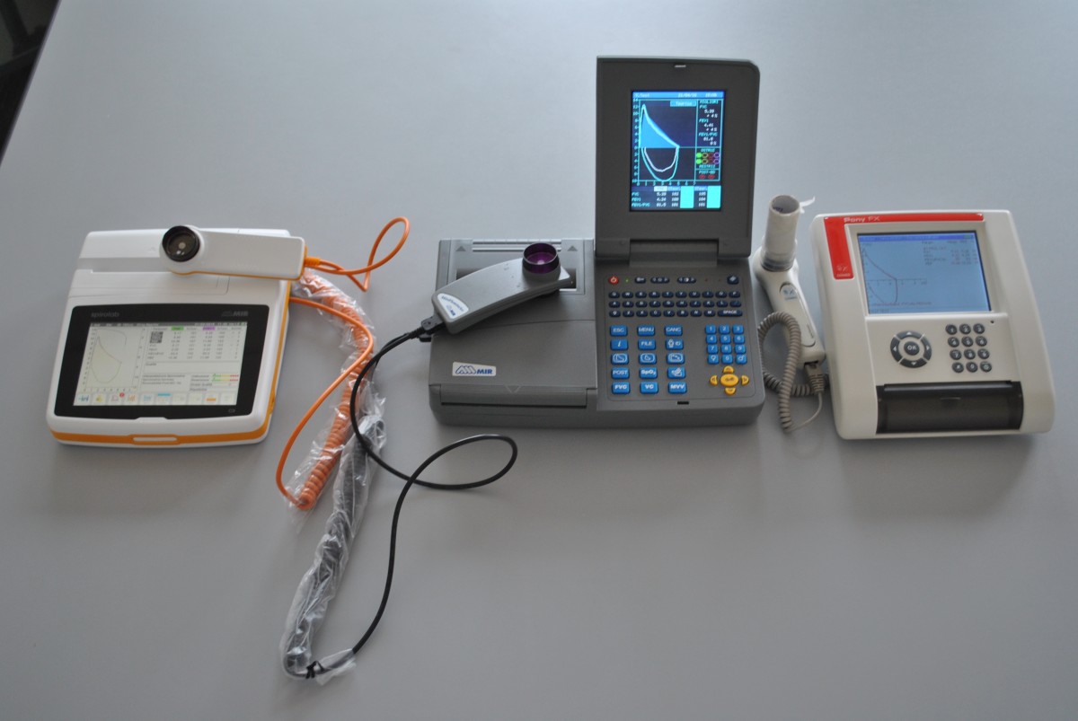 Spirometri portatili a confronto: Spirolab New vs Pony Fx vs Spirolab III