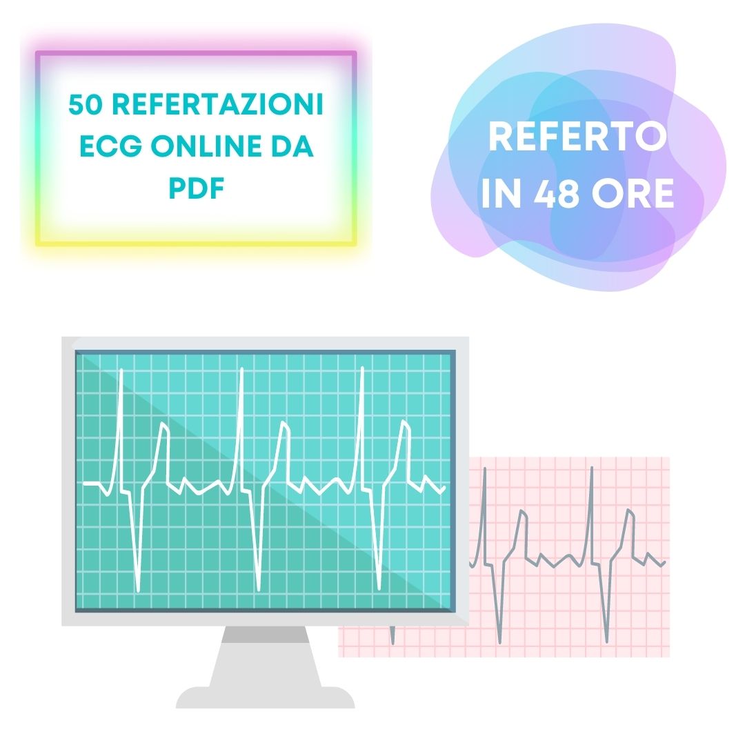 50 refertazioni ecg online da pdf in 48 ore - IPPOCRATESHOP