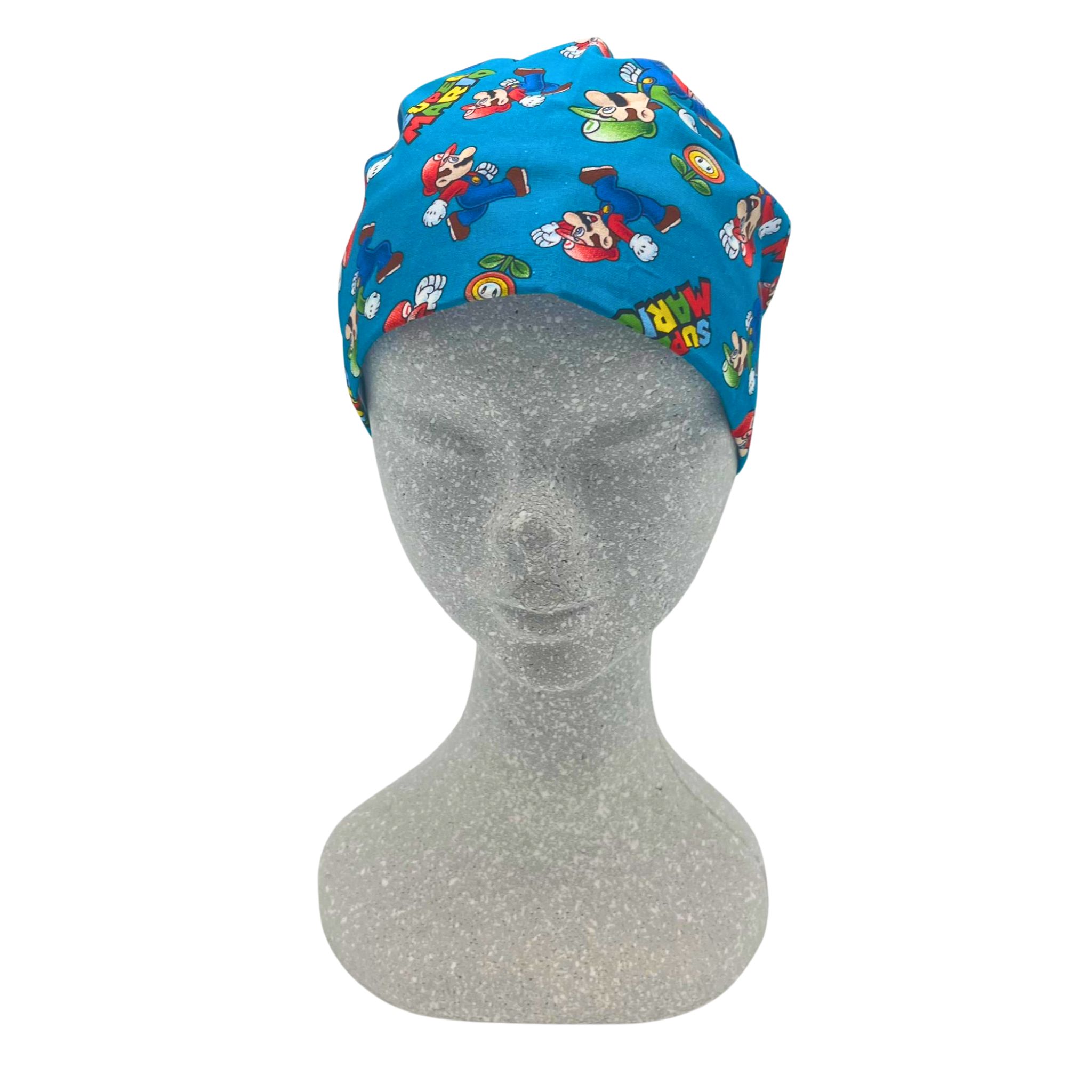 Cuffietta Chirurgica in Cotone con Fantasia Super Mario - IPPOCRATESHOP