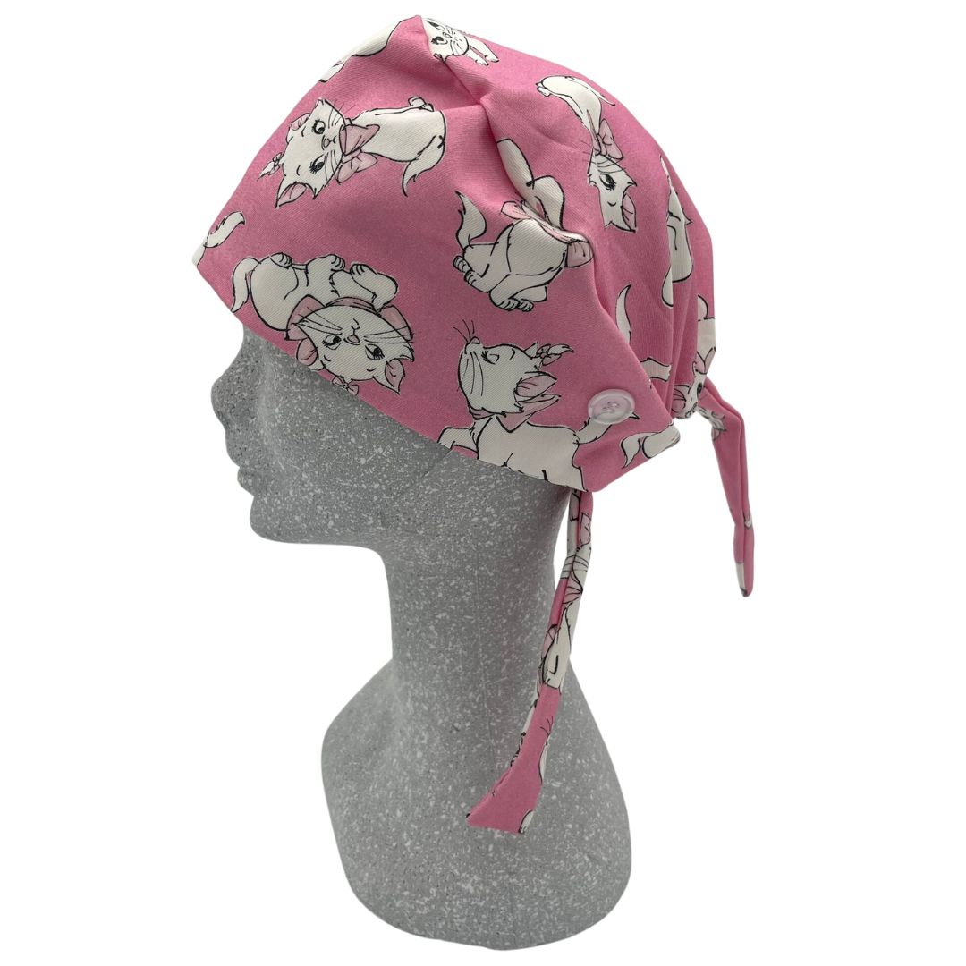 Cuffia chirurgica regolabile in cotone con fantasia Minù degli Aristog ...